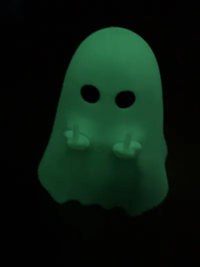 Middle finger ghost~ by user_3852343334 MakerWorld: Download Free 3D Models