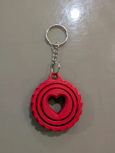 Gyroscopic Keychain Spinners - Free 3D Print Model - MakerWorld