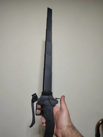 Attack on Titan Extendable Sword by DesmO MakerWorld: Download Free 3D ...