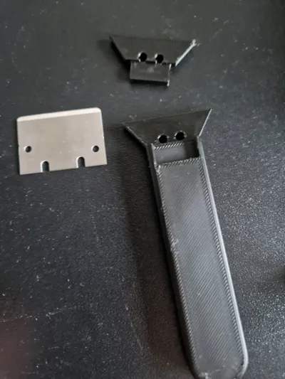 Utility Blade Scraper - Free 3D Print Model - MakerWorld