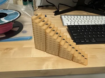 Gridfinity Height Guide by kitsee - MakerWorld