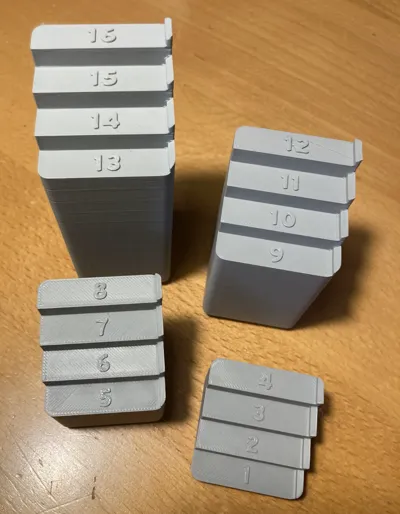 Gridfinity Height Guide by kitsee - MakerWorld