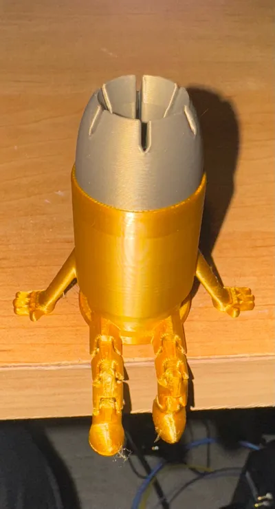 Bullet with articulated legs by JB Custom Designs - MakerWorld
