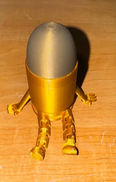 Bullet with articulated legs by JB Custom Designs - MakerWorld
