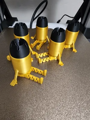 Bullet with articulated legs by JB Custom Designs MakerWorld: Download ...