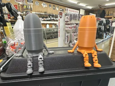 Bullet with articulated legs by JB Custom Designs - MakerWorld