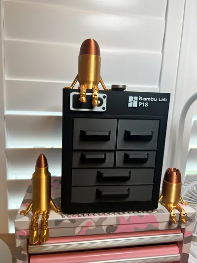 Bullet with articulated legs by JB Custom Designs MakerWorld: Download ...