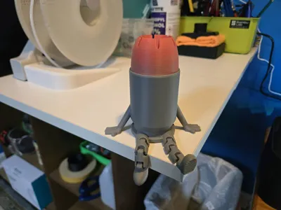 Bullet with articulated legs - Free 3D Print Model - MakerWorld