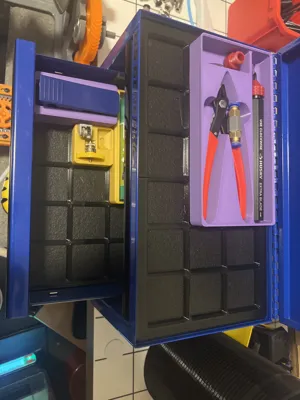 Gridfinity - Harbor Freight Mini Toolbox by Uncle Jessy - MakerWorld