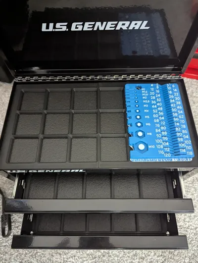 Gridfinity - Harbor Freight Mini Toolbox by Uncle Jessy - MakerWorld