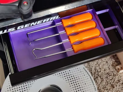 Gridfinity - Harbor Freight Mini Toolbox by Uncle Jessy MakerWorld ...