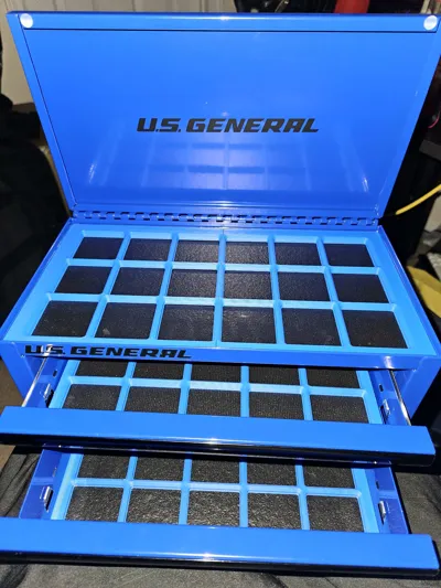 Gridfinity - Harbor Freight Mini Toolbox by Uncle Jessy MakerWorld ...