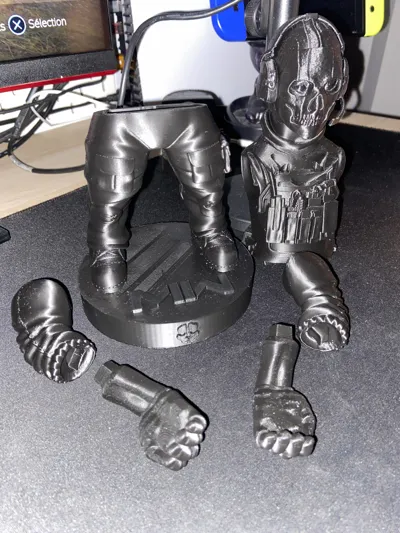 Ghost Controller Holder by pampelo MakerWorld: Download Free 3D Models