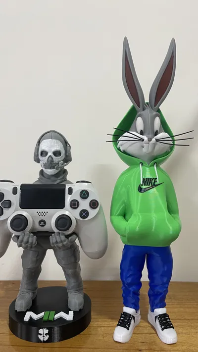 Ghost Controller Holder by pampelo MakerWorld: Download Free 3D Models