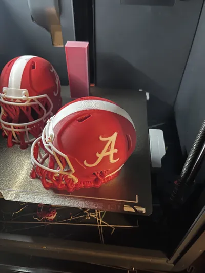 Alabama Crimson Tide Football Helmet by animuL67 MakerWorld: Download ...