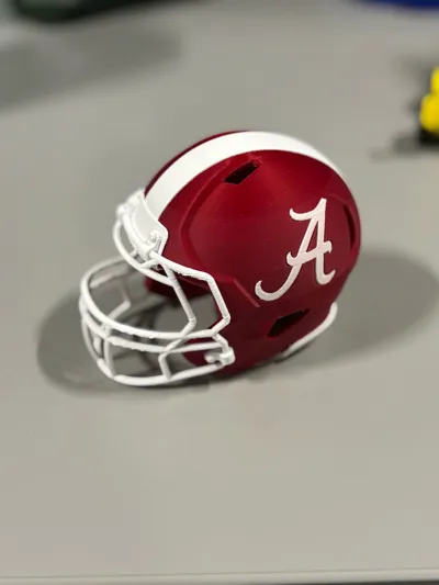 Alabama Crimson Tide Football Helmet by animuL67 MakerWorld: Download ...