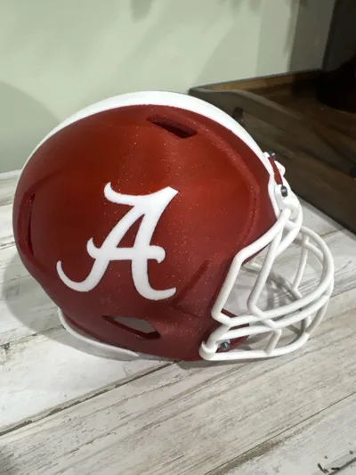 Alabama Crimson Tide Football Helmet by animuL67 MakerWorld: Download ...