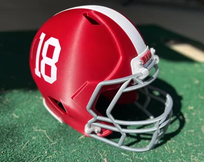 Alabama Crimson Tide Football Helmet - Free 3D Print Model - MakerWorld