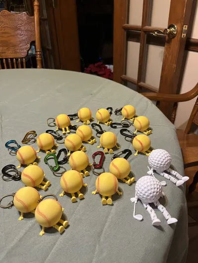 Articulated Baseball by Chonies MakerWorld: Download Free 3D Models