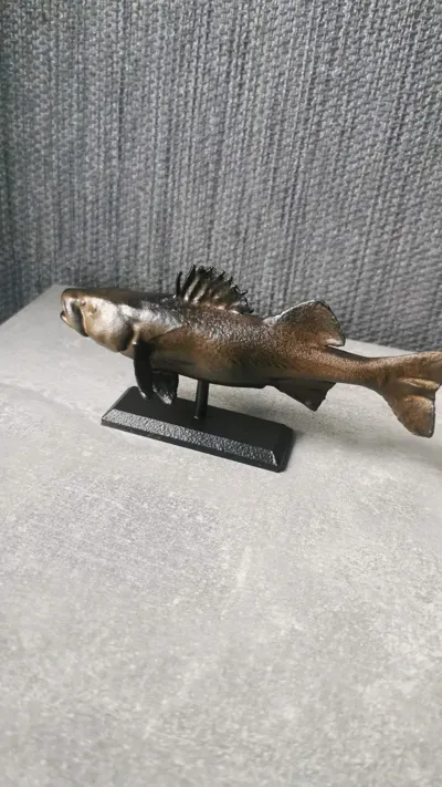 Walleye Fish Mount - Free 3D Print Model - MakerWorld