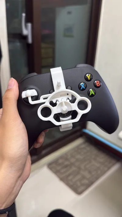 Xbox Steering Wheel Remixed by Trax MakerWorld: Download Free 3D Models