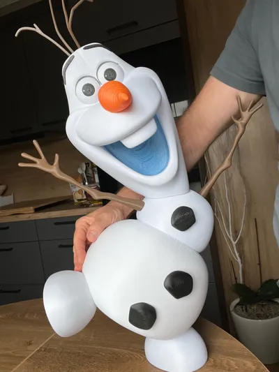 Olaf - I wanna build a snowman! - Free 3D Print Model - MakerWorld