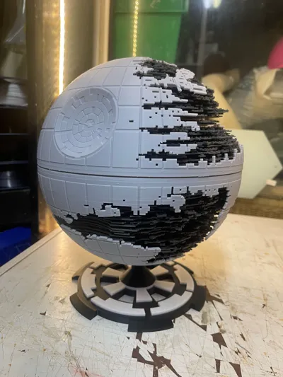 Death Star by Doodle_MonkeyMakerWorld: Download Free 3D Models