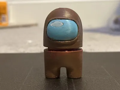 AMONG US GUY - 4 COLORS Remixed by ilRox.3D MakerWorld: Download Free ...