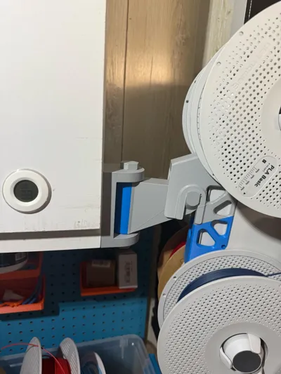 AMS Lite Pivot Wall Mount - Free 3D Print Model - MakerWorld