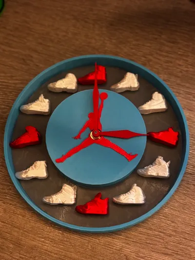 The Jordan Clock by leocaimmi MakerWorld: Download Free 3D Models