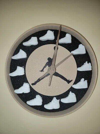 The Jordan Clock by leocaimmi MakerWorld: Download Free 3D Models
