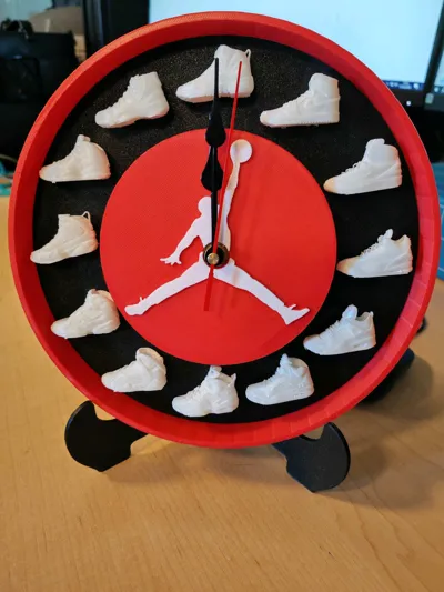 The Jordan Clock by leocaimmi MakerWorld: Download Free 3D Models