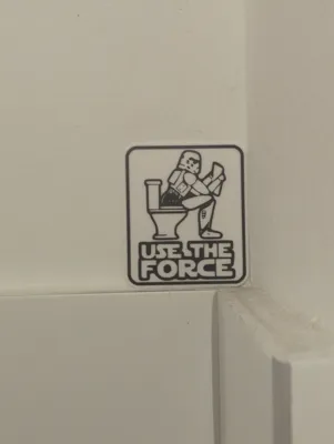 Star Wars toilet sign by Fiete G. Schütte MakerWorld: Download Free 3D ...