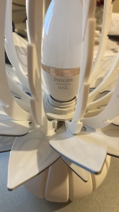 PrismaPetal V2 - A Fully 3D Printed Lamp by Modular Mapping MakerWorld: Download Free 3D Models