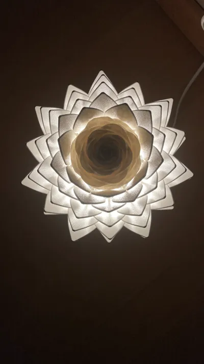 PrismaPetal V2 - A Fully 3D Printed Lamp by Modular Mapping MakerWorld: Download Free 3D Models