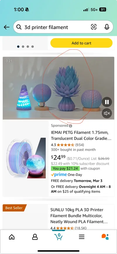 PrismaPetal V2 - A Fully 3D Printed Lamp by Modular Mapping MakerWorld: Download Free 3D Models
