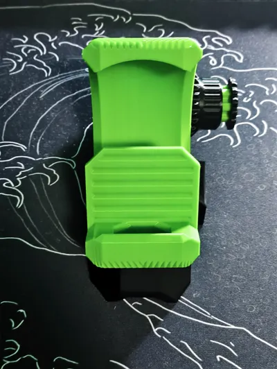 Herringbone Gear Phone Stand Pork3D by Pork3D.com by Pork3D MakerWorld ...