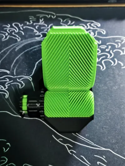 Herringbone Gear Phone Stand Pork3D by Pork3D.com by Pork3D MakerWorld ...