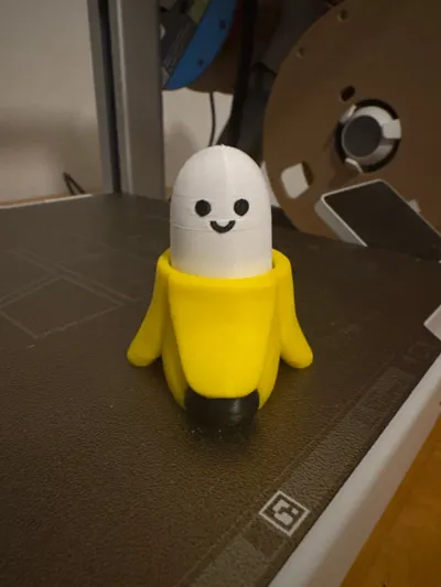 Cute Banana Keyboard Clicker - No Supports by 3DeepDesigns MakerWorld ...