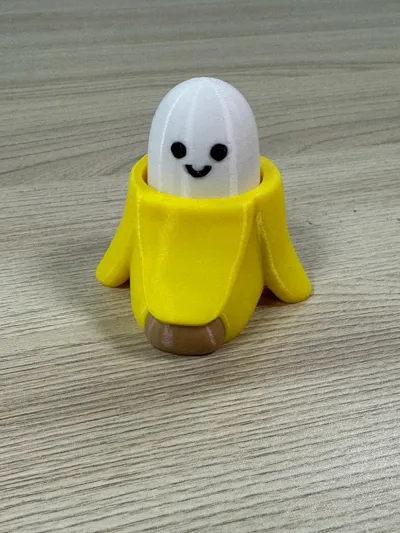 Cute Banana Keyboard Clicker - No Supports by 3DeepDesigns MakerWorld ...