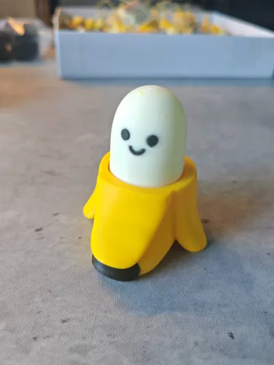 Cute Banana Keyboard Clicker - No Supports by 3DeepDesigns MakerWorld ...