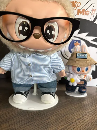 Labubu display stand by driph MakerWorld: Download Free 3D Models