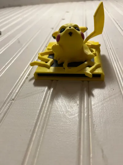 Pokemon Yellow Pikachu Game Boy Nintendo Cartridge by Nostalgic 3D ...