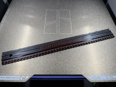 Gridfinity Ruler MKII LTR Version [7 Unit Length] - Free 3D Print Model ...