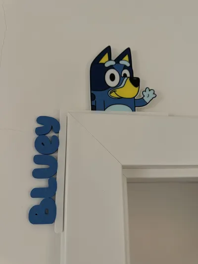 Bluey Door Corner (2 AMS Version) by dakjones82 - MakerWorld