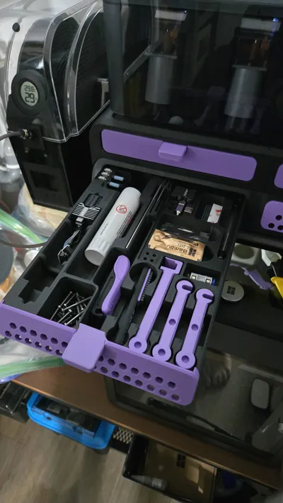 The Toolbox AMS riser drawer Remixed by The Bushwacker MakerWorld ...