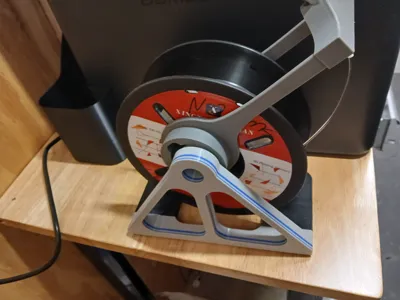 Standalone Spool Holder (up to 83mm) by AU3D MakerWorld: Download Free ...