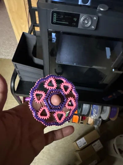 "Razor" Geometric Planetary Gears Fidget Spinner by G-Man Projects ...