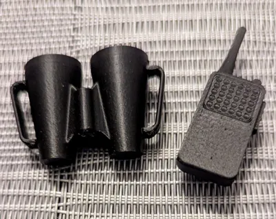 Elf on the Shelf Spy Gear - Binoculars and Radio by lokiparts - MakerWorld