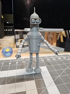 Bender Figurine (Modular, No Glue Required) Remixed by Hockey3405 ...